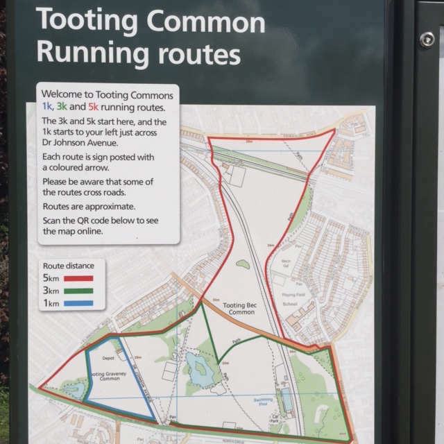 Runandsmile: Tooting Bec Commom Parkrun