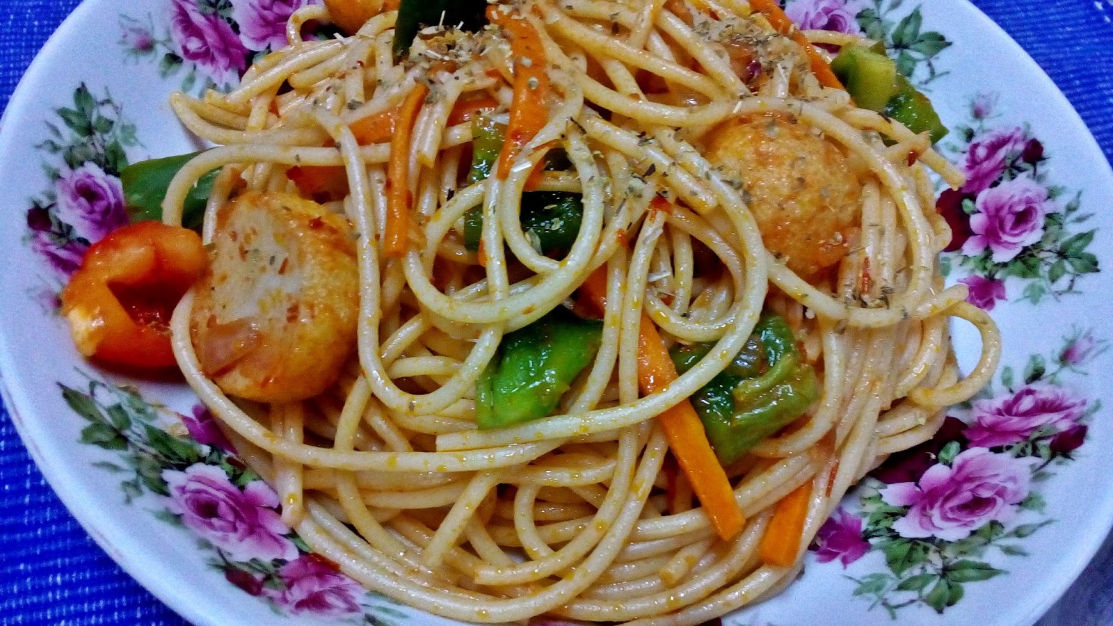 SurayaMSyed: Spaghetti Goreng Kampung