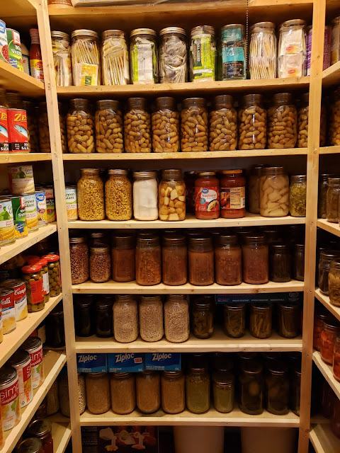 A Working Pantry ...: Pantry Remake: Stocked and Ready for Use!