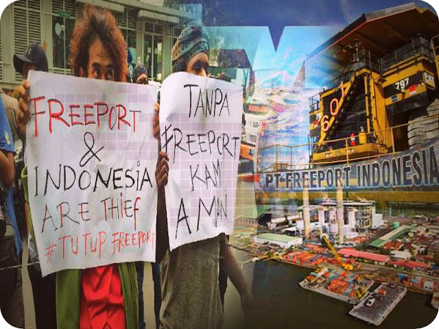 Dinilai Merugikan, Aliansi Mahasiswa Papua (AMP) Tuntut Freeport ... Dinilai Merugikan, Aliansi Mahasiswa Papua (AMP) Tuntut Freeport ...
