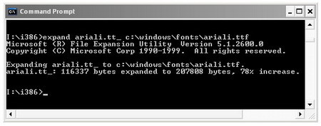 How to Restore Default Windows XP Fonts | HWDOT