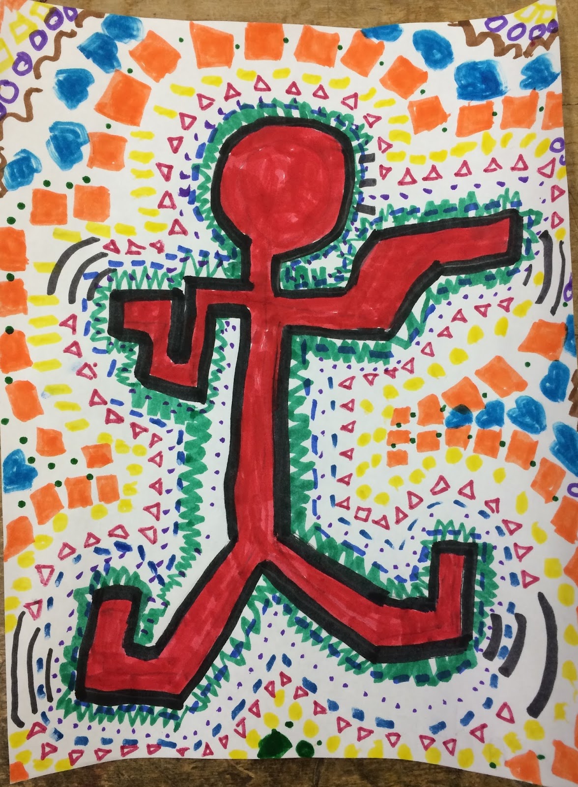 Ms. C's Artroom: Keith Haring Characters