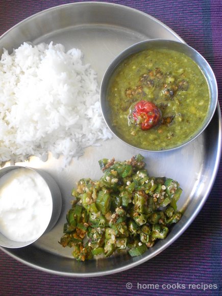 Gongura pappu ~ pulicha keerai | Home Cooks Recipe