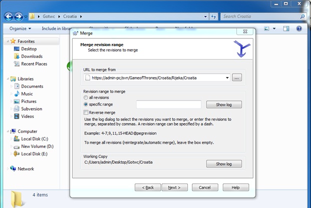 Subversion: Svn Merge Subversion: Svn Merge