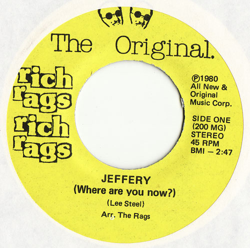 Rock'n'Roll Overdose: Rich Rags - Jeffery(Where Are You Now ...