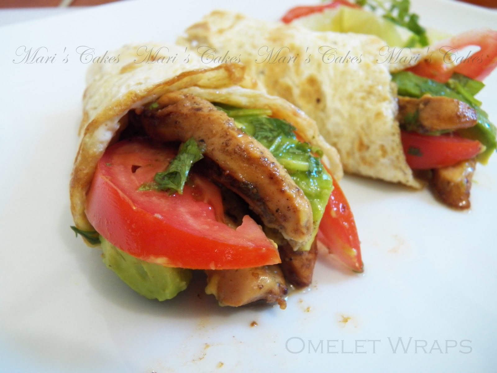 Omelet Wraps | Mari's Cakes