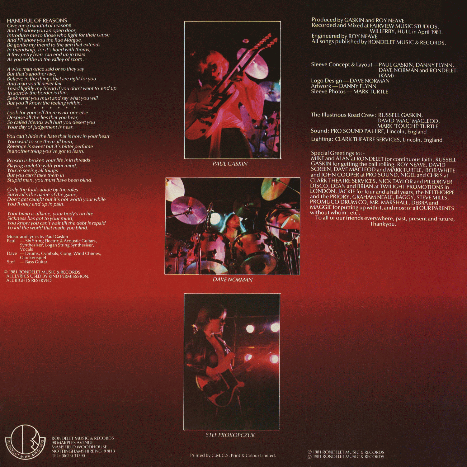 GASKIN -End of the world