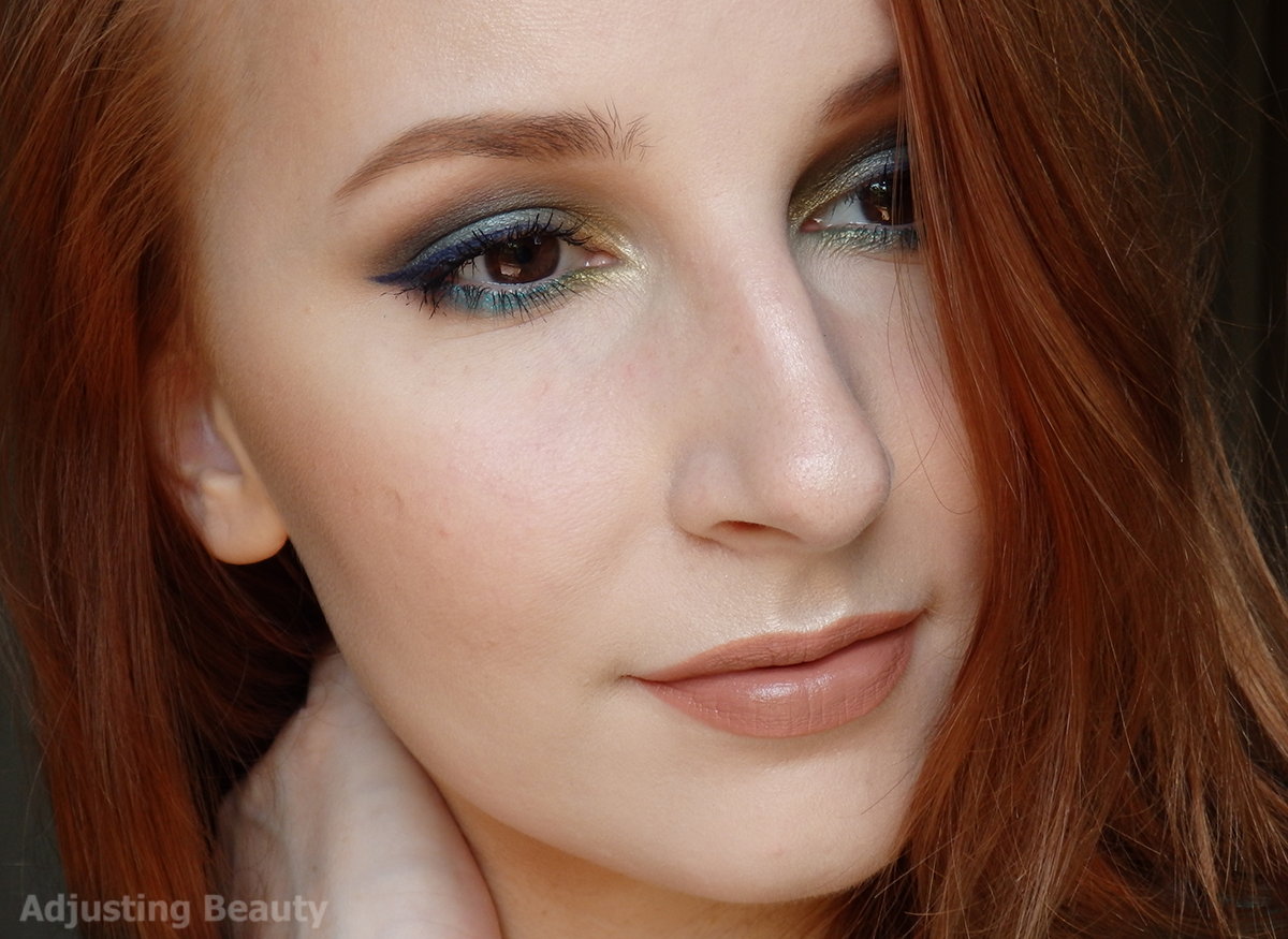 Tropical Eyes Makeup - Adjusting Beauty