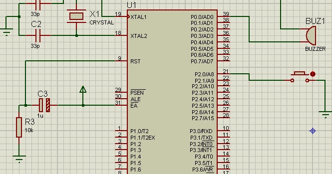Buzzer interface with 8051 microcontroller - Blogging & Tech tipps