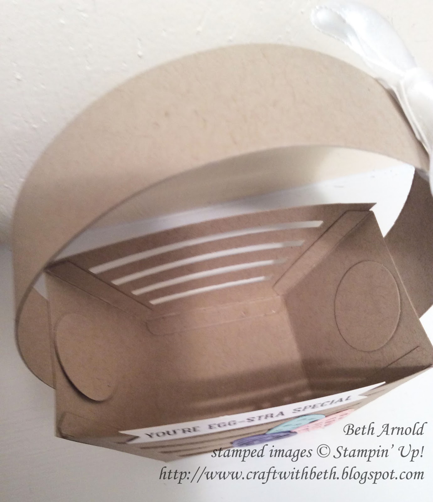 Craft with Beth: Create Your Own Easter Basket with the Window Box Thinlits