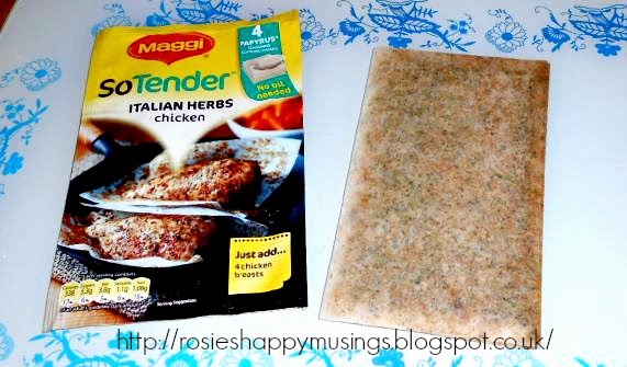 Rosie's Cottage: Maggi Italian Chicken Papyrus Sheets