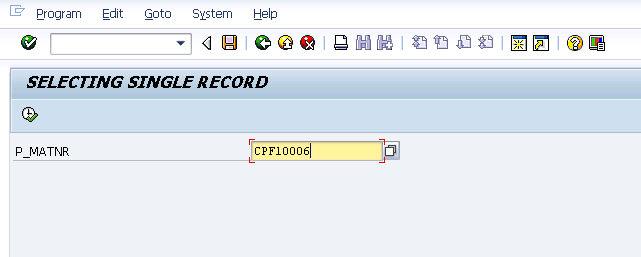 Fetching single record from database Fetching single record from database