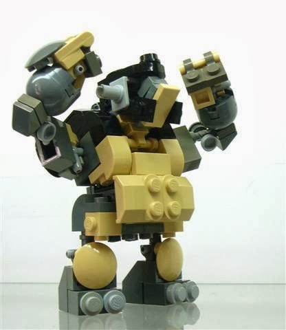 Cavort: LEGO Cave Troll MOC by hopeso 009