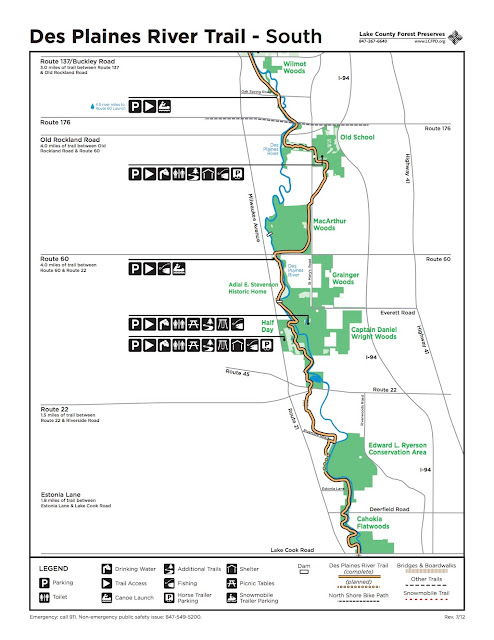 Chuck's Adventures: Biking the Des Plaines River Trail (Lake County ...