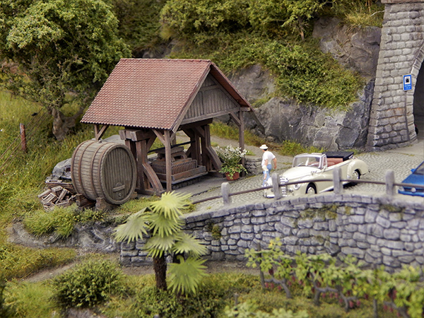 Zugkraft Stucki: Kundenanlage von Heinz Muheim