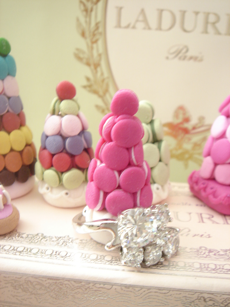 Mitzi's Miniatures: Laduree macaron towers