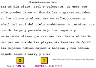 EL BLOG DE QUINTO: LOS SIGNOS DE PUNTUACIÓN