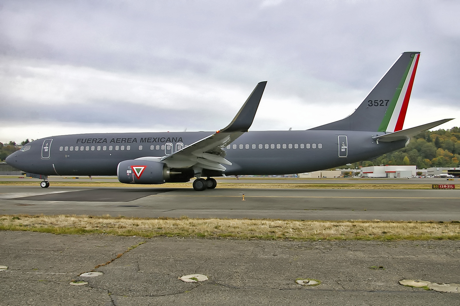 Aero Pacific Flightlines: Mexican Air Force Boeing 737-8ZY (63324/6108 ...