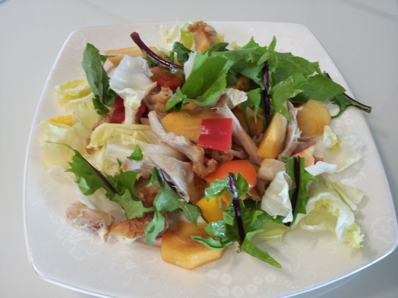 Kimchi House: Salad with citron syrup /柚子酱沙律/유자정샐러트 ( II )