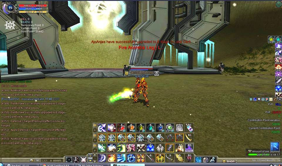 Skin RF : Aura hijau weapon relic ~ VICTORY - SHARE