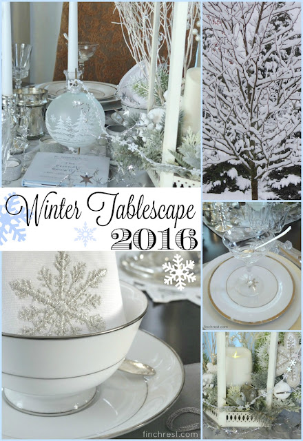 The Nest at Finch Rest: Winter's Eve Dinner Party Tablescape