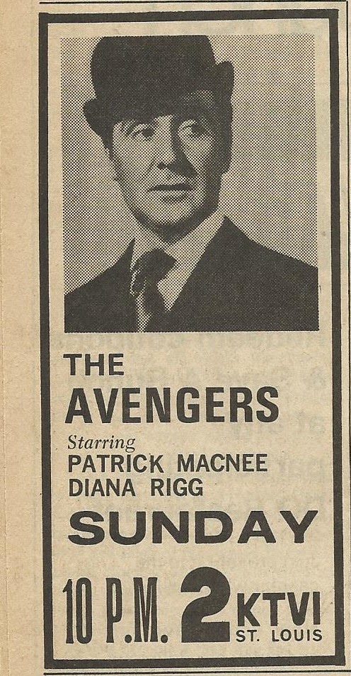 The TV Guide Historian: Avengers Ad