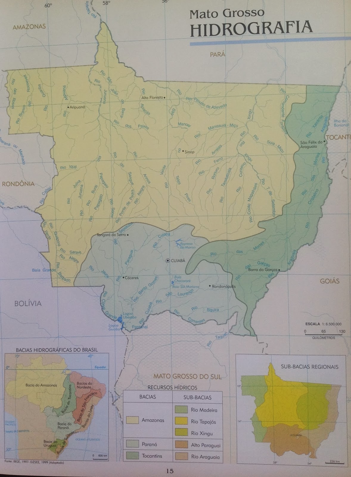 Mato Grosso em Mapas