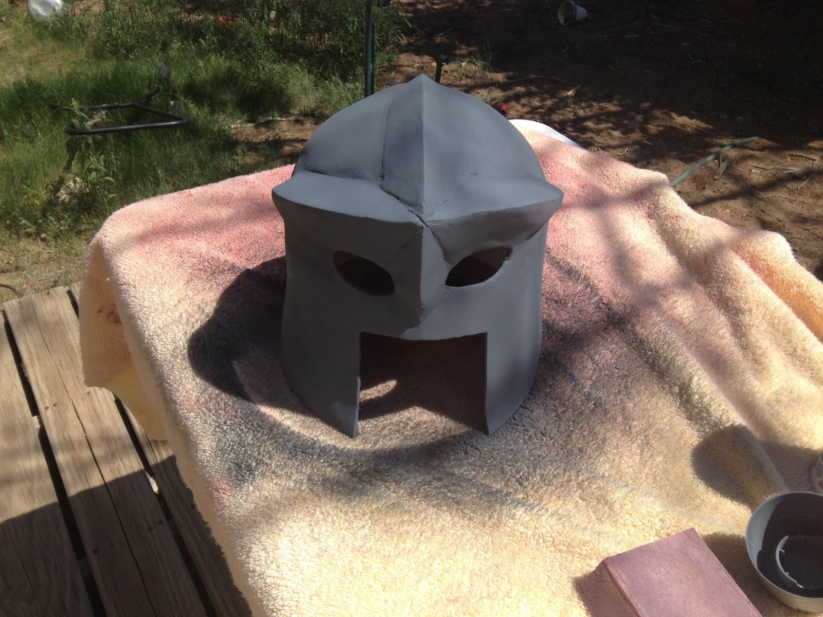 A Bittersweet Fountain: Cosplay: How I Replicated Nova's Helmet