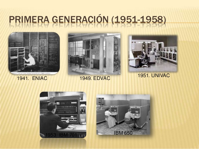 Historia de las computadoras: Primera Generación la Historia de la ...