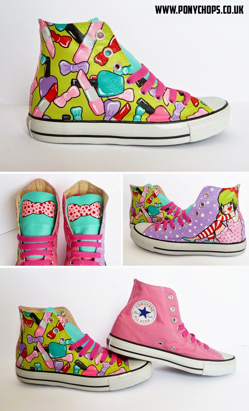 Pony Chops: Make Up & Bows Converse