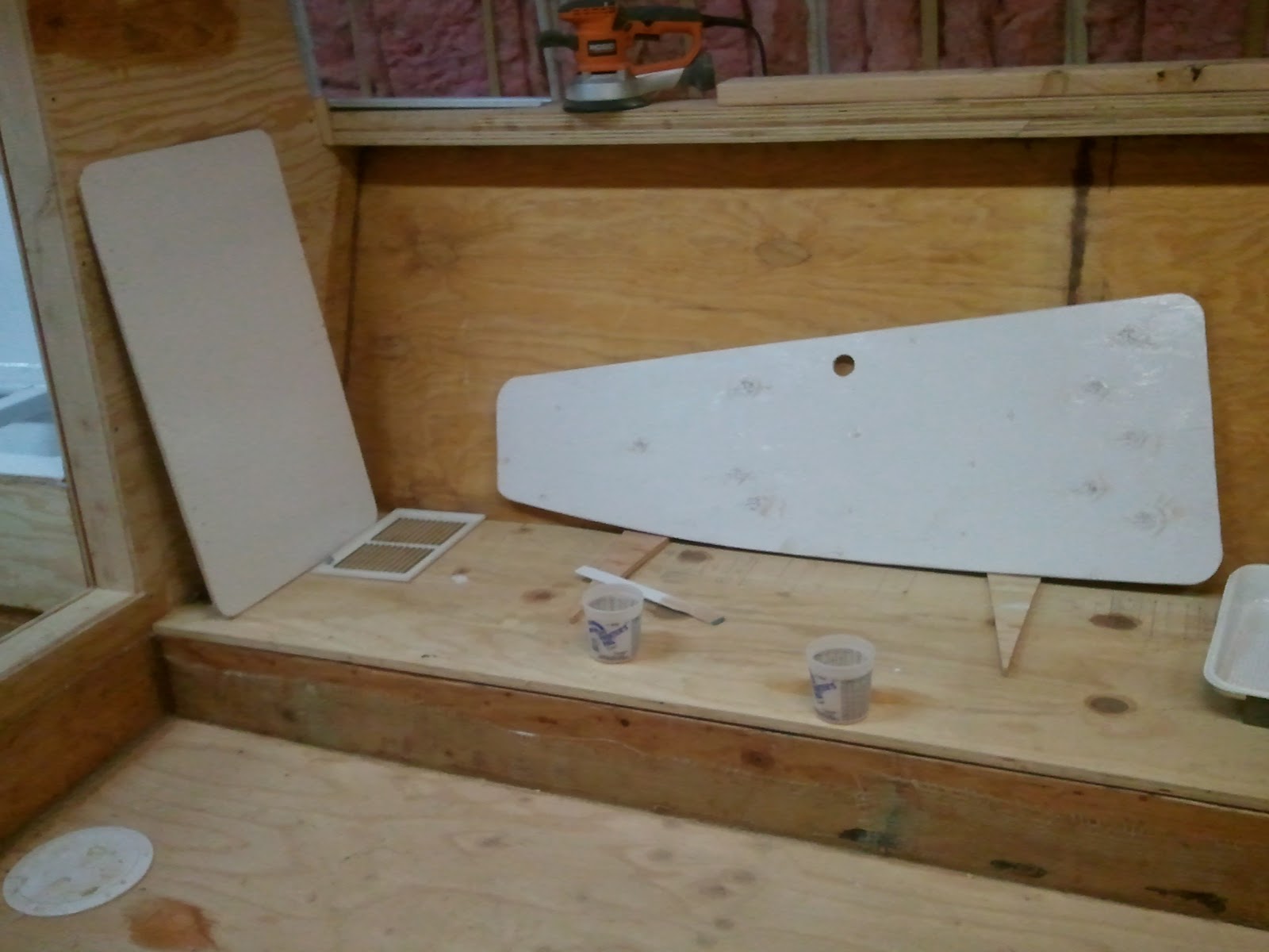 Building a Tolman Skiff: Day 121 - Cardboard engineering