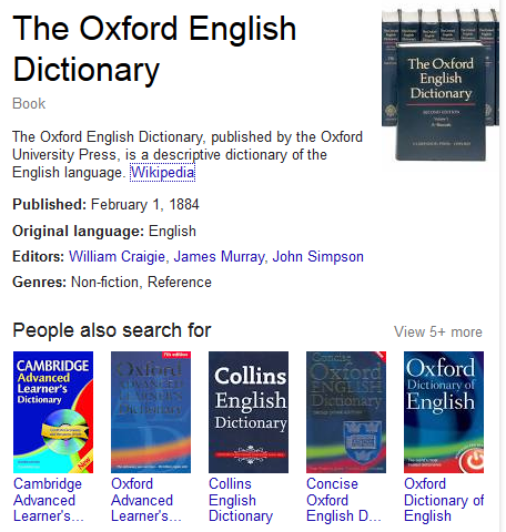 Most famous english dictionary - talentreka