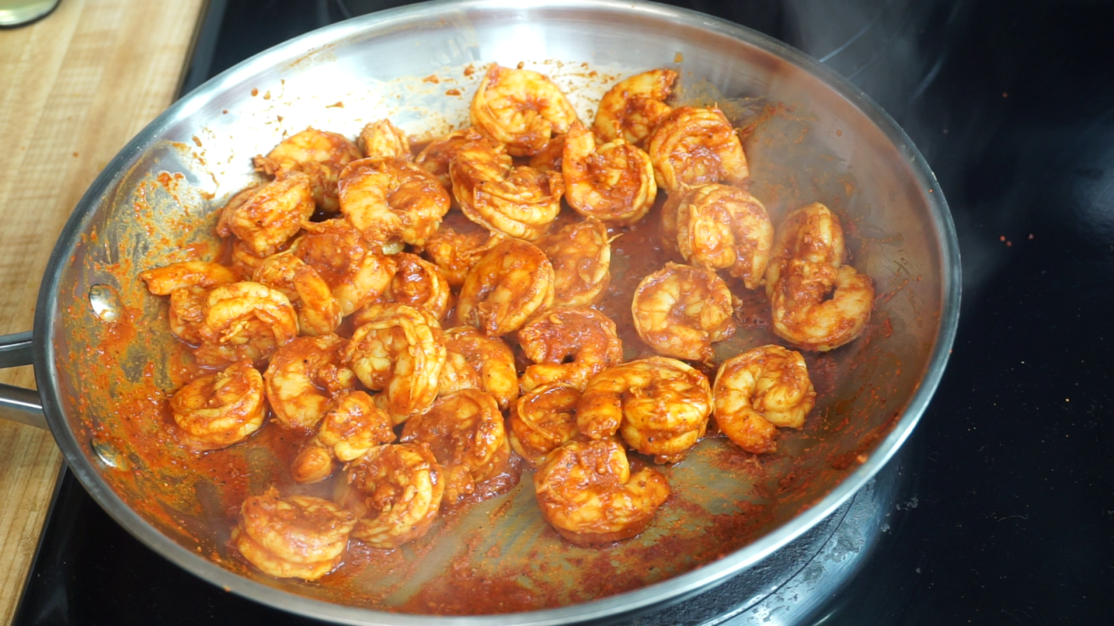 Spicy Prawns Roast / Shrimp Roast | Steffi's Recipes