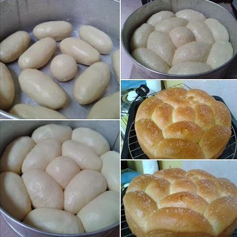 Kelab Roti & Kamus Selera: PATTERN ROTI ROSE PATEL