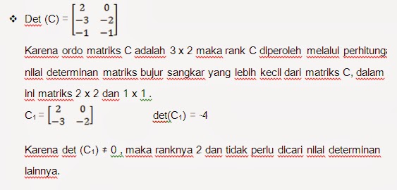 20+ Contoh Soal Rank Matriks 3x3 - Contoh Soal Terbaru