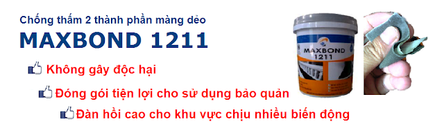 Chống thấm siêu đàn hồi Maxbond 1211 Singapore - Chống thấm Maxbond Singapore