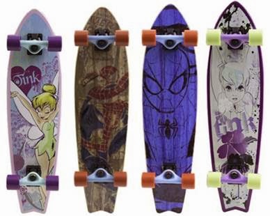 TO You: Bravo Sports Launches Spiderman & Disney Fairies Longboard ...