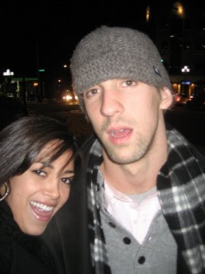 Michael Jordan: Michael Phelps With Girlfriend