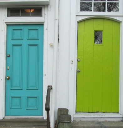 Crystal Cattle: Turquoise Thursday: Turquoise Front Door