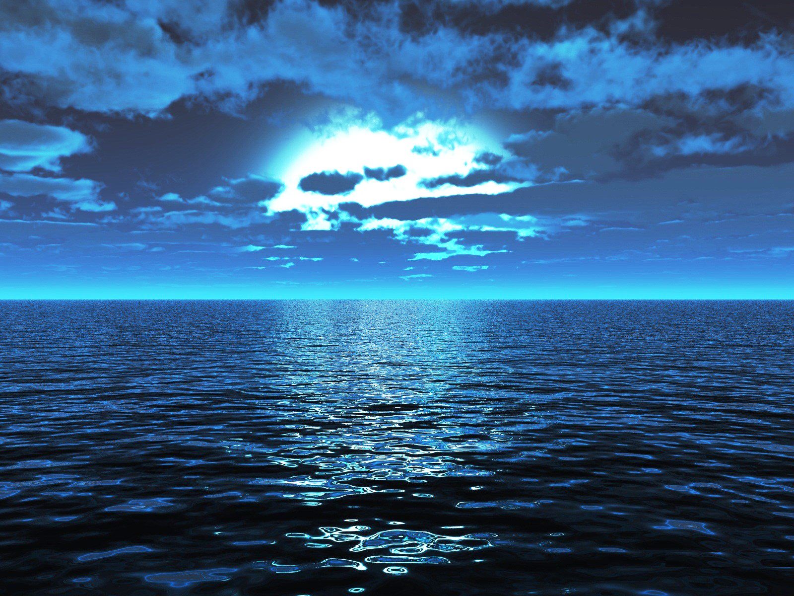 IMAGENSNET: OCEANO A NOITE