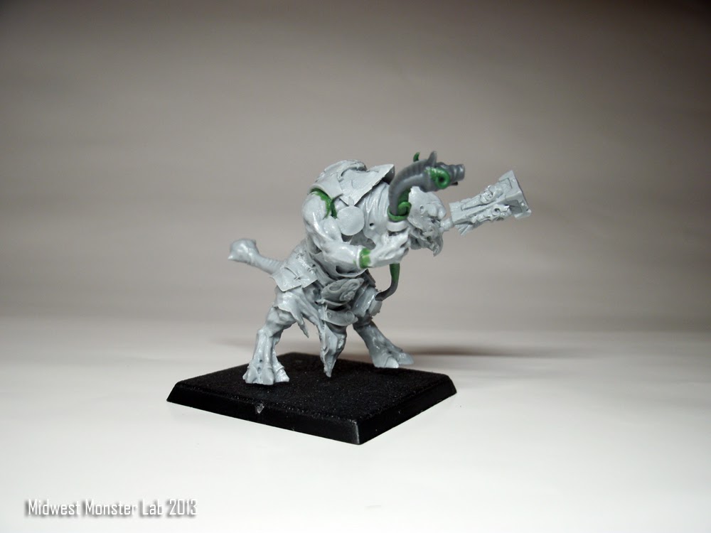 Monster Lab Miniatures: A Fimir Showcase: Command Model Conversions