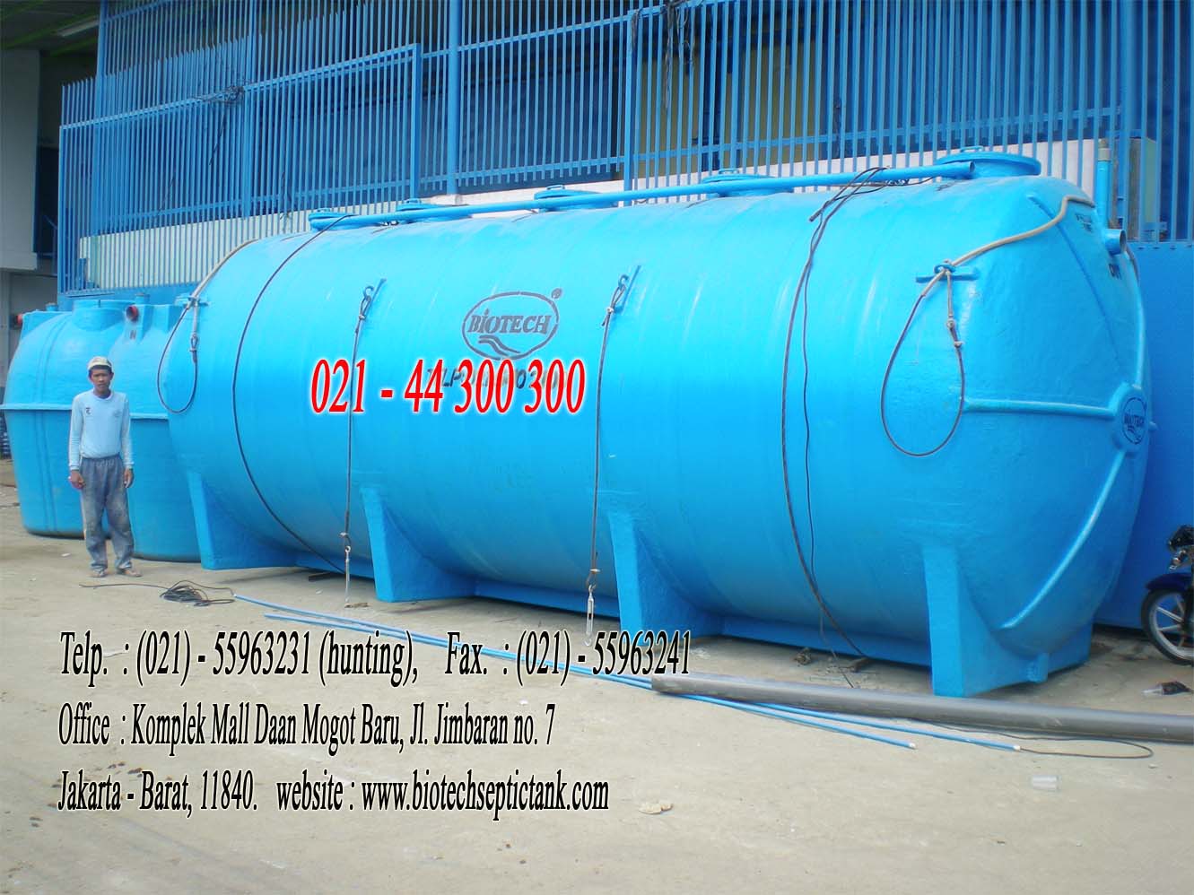 SEPTIC TANK MODERN BIOTECH: IPAL BIOTECH