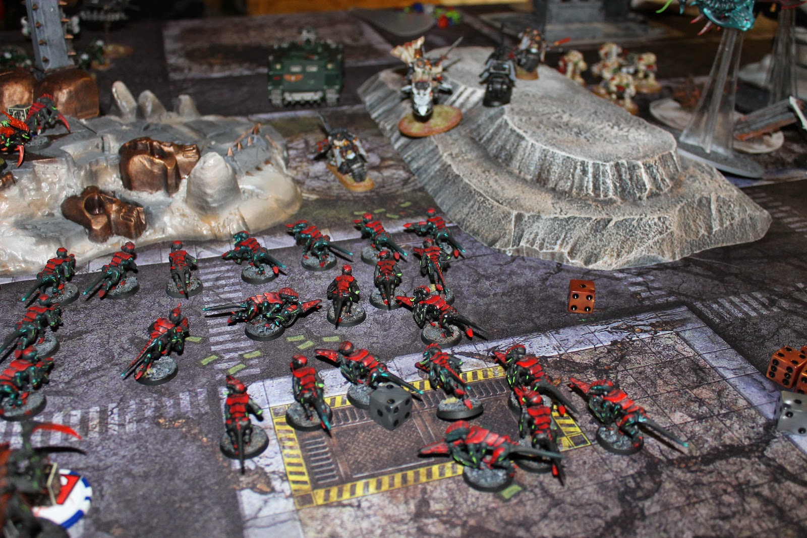 Facing The Grey Tide: 7th Ed Maelstrom Game - 2,500pts - Tyranids vs ...