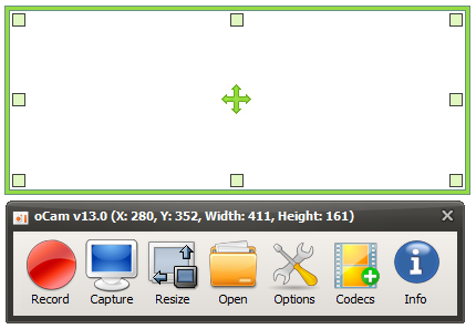 Mengambil dan Merekam Tampilan Desktop dengan oCam