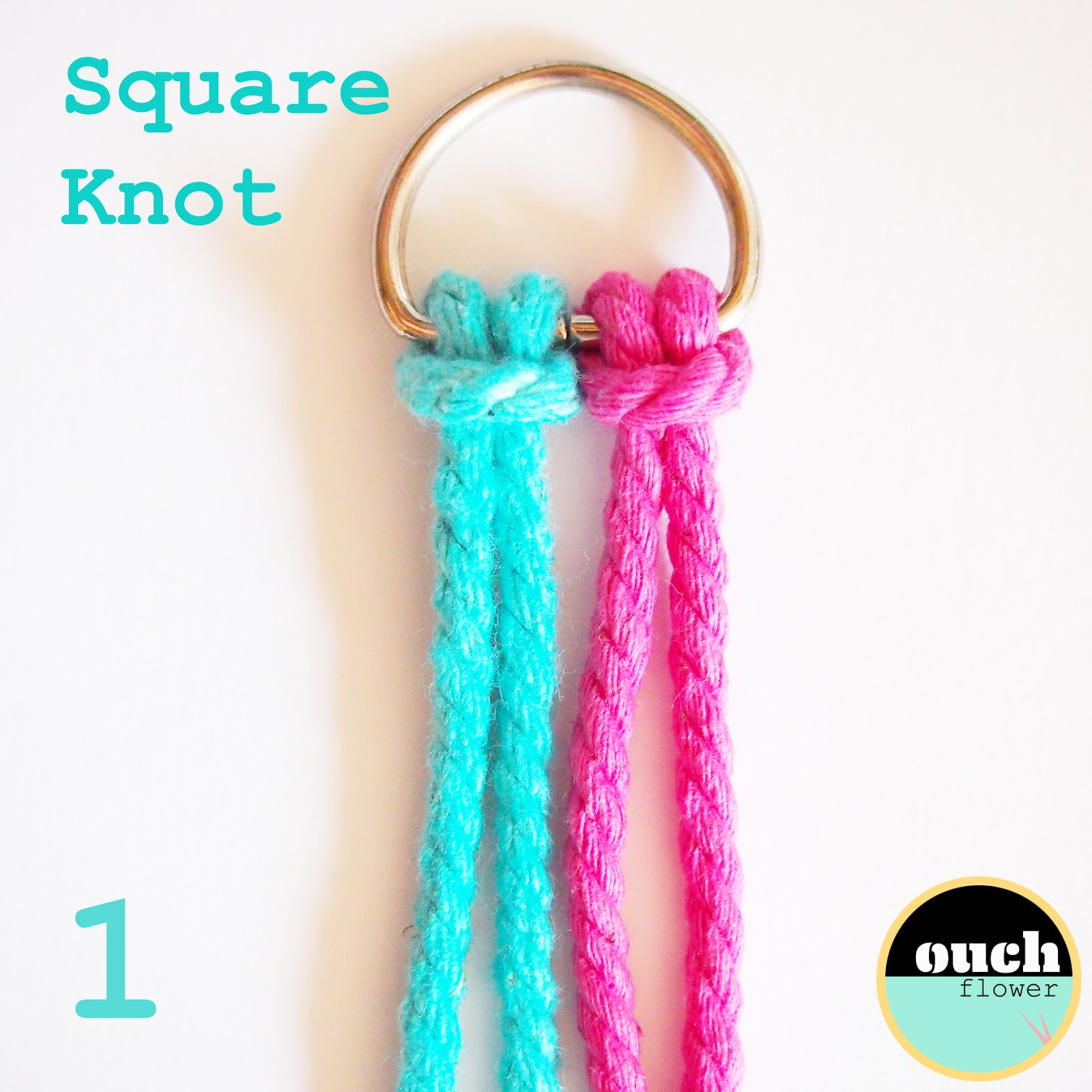 ouch flower: KNOT SCHOOL......Knot #2