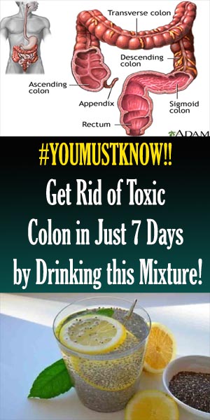 Get Rid of Toxic Colon in Just 7 Days by Drinking this Mixture!