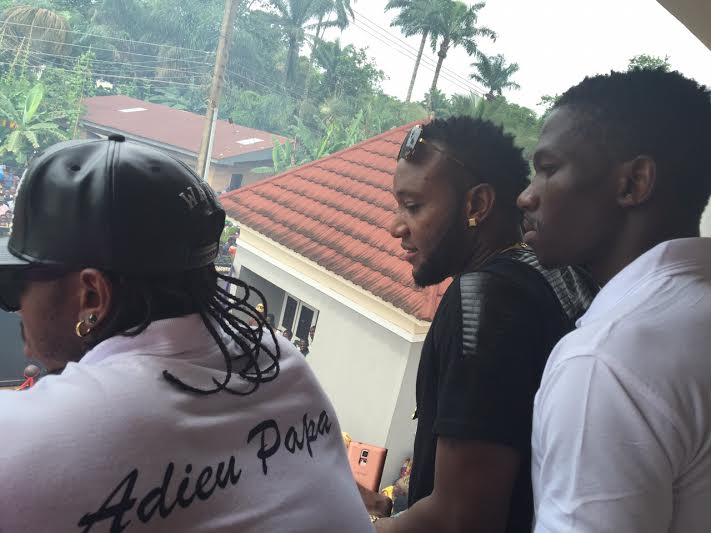 Photos from footballer Emmanuel Emenike's father's burial