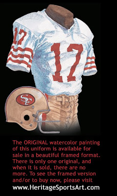 San Francisco 49ers Uniform and Team History | Heritage Uniforms and ...