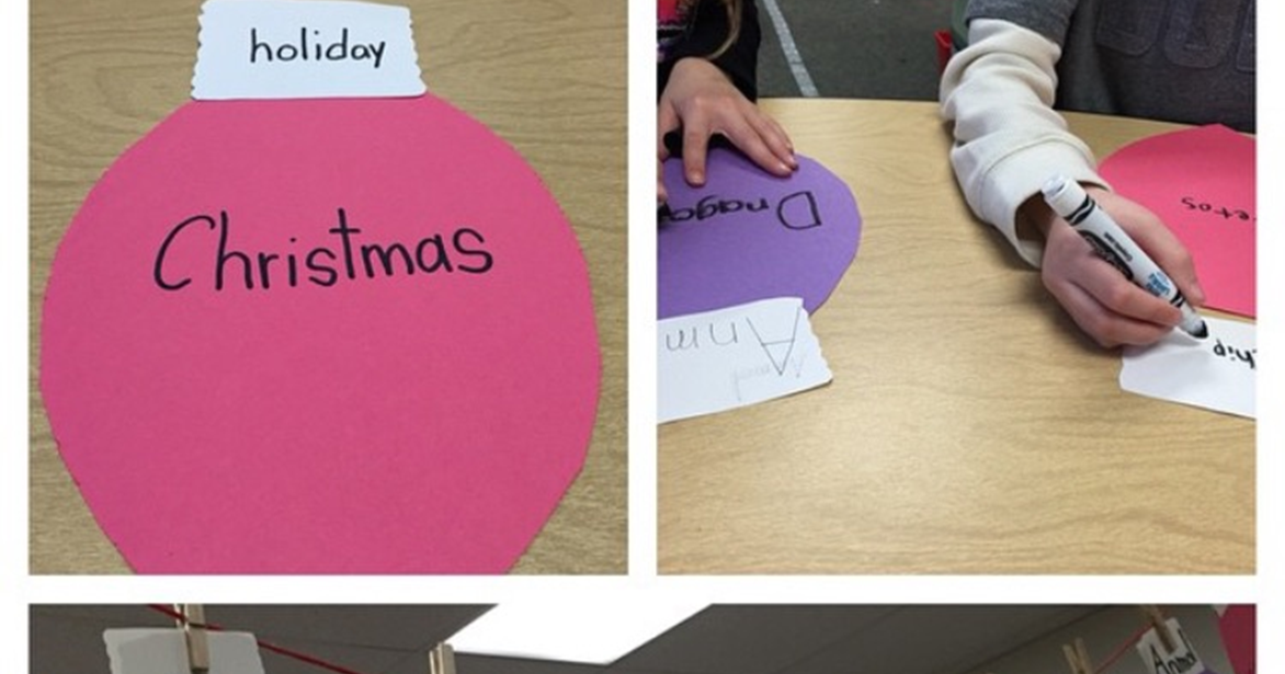 For the Love of First Grade: Light Up the Holidays (FREE Craft)