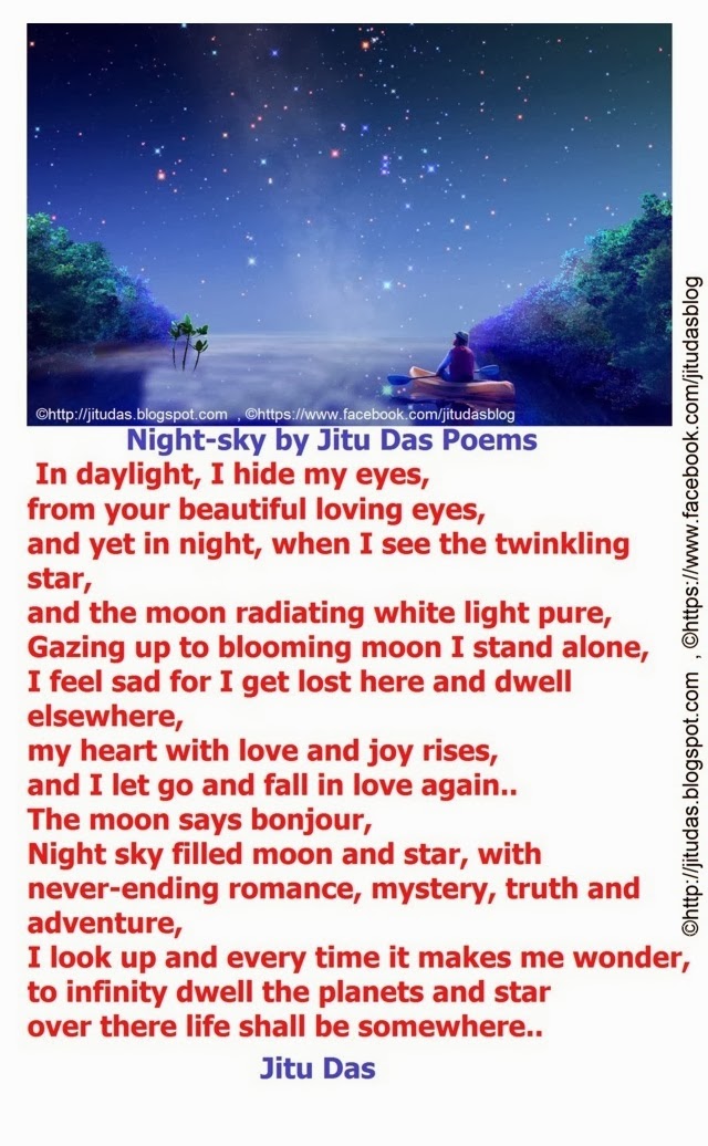 JItu Das's Blog: A night-sky fantasy poem by Jitu Das englsih Poems